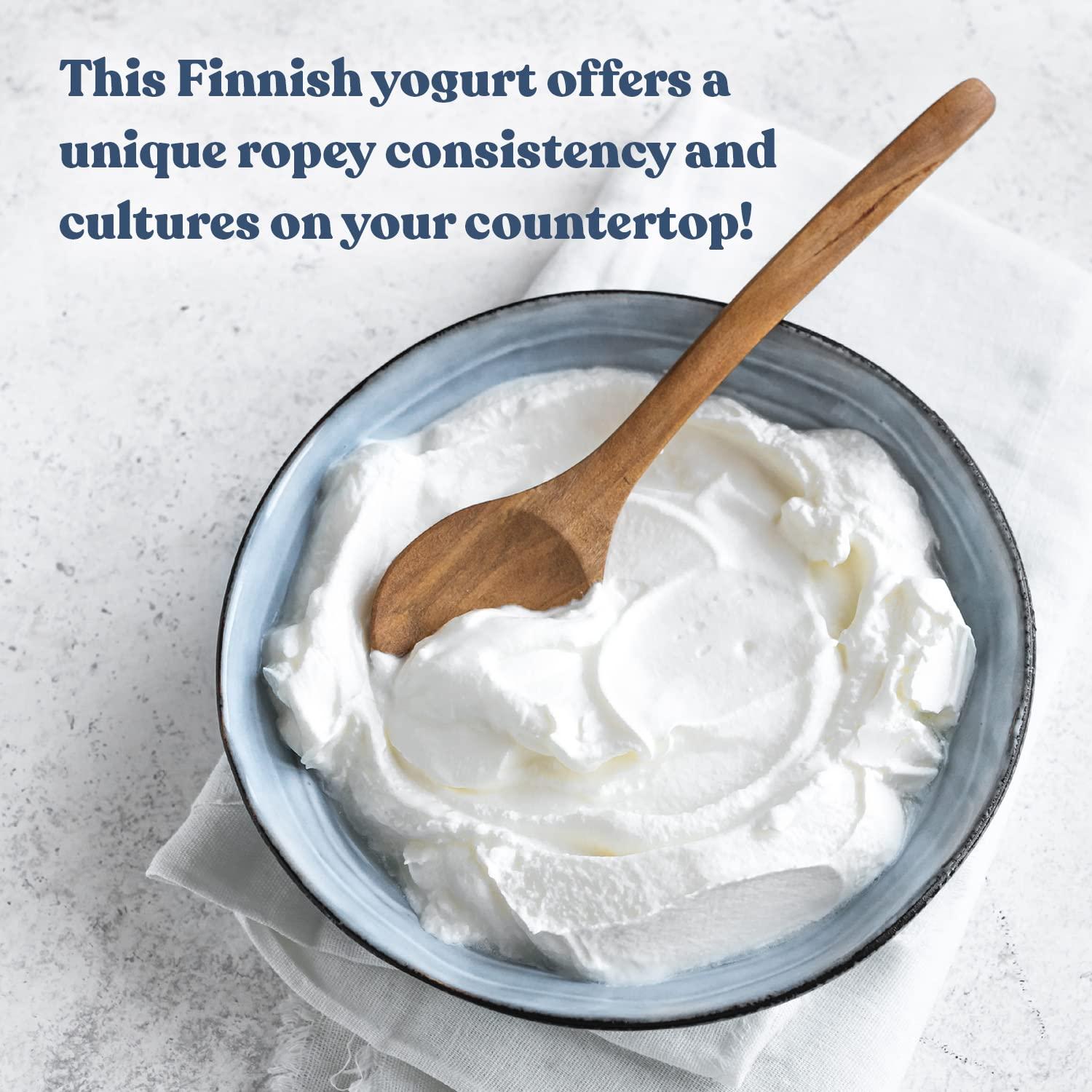 Viili Finnish Yogurt Starter Culture | DIY Yogurt Kit | Probiotic-Rich ...
