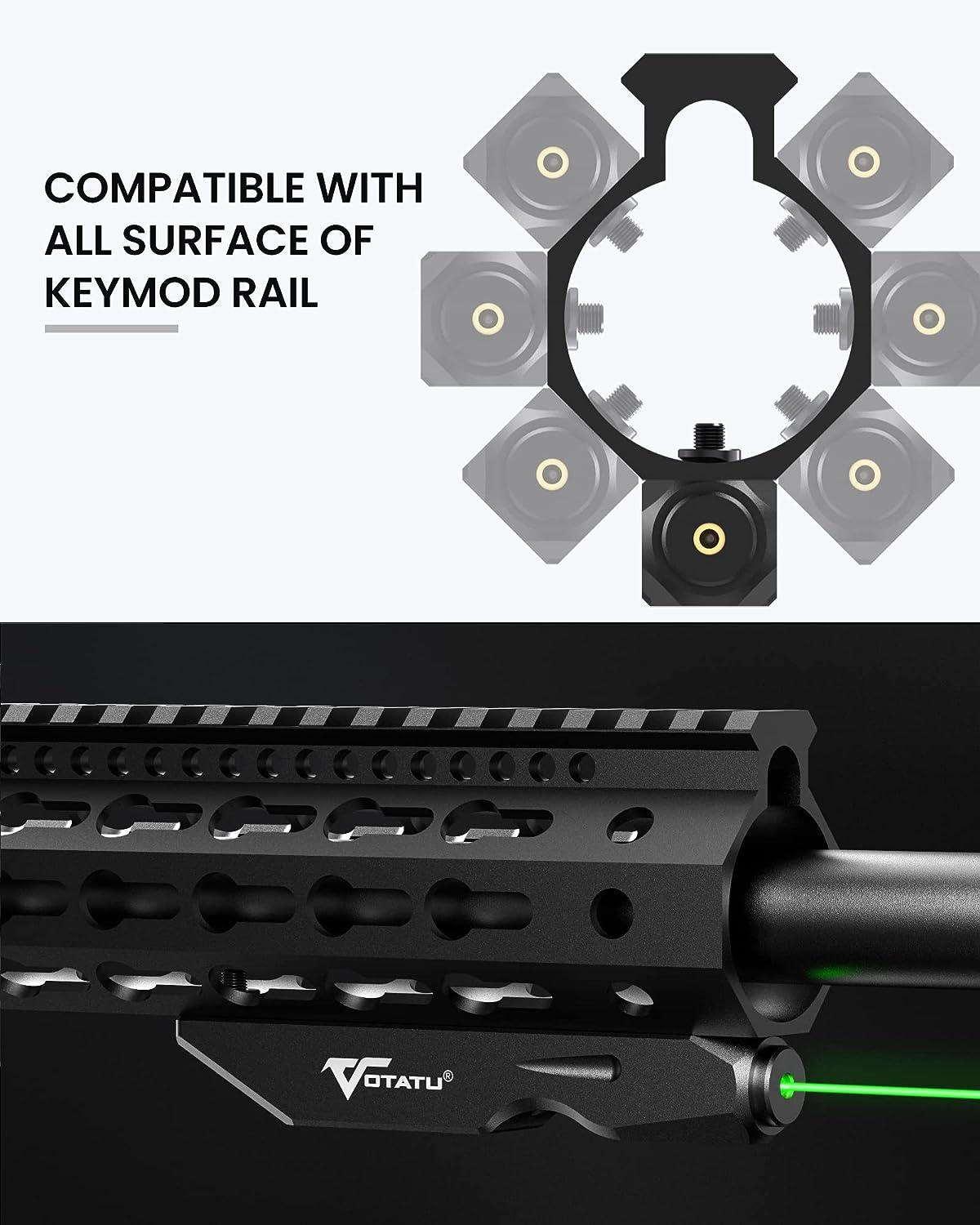 Votatu K4L-G Green Laser Sight | Keymod Rail | Ultra Low-Profile ...