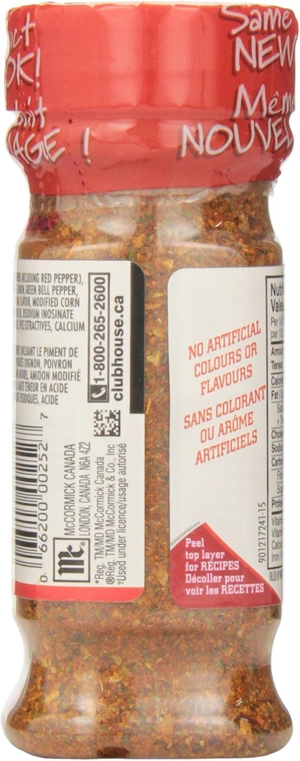 Club House Quality Natural Herbs & Spices Signature Blend Cajun 120g ...