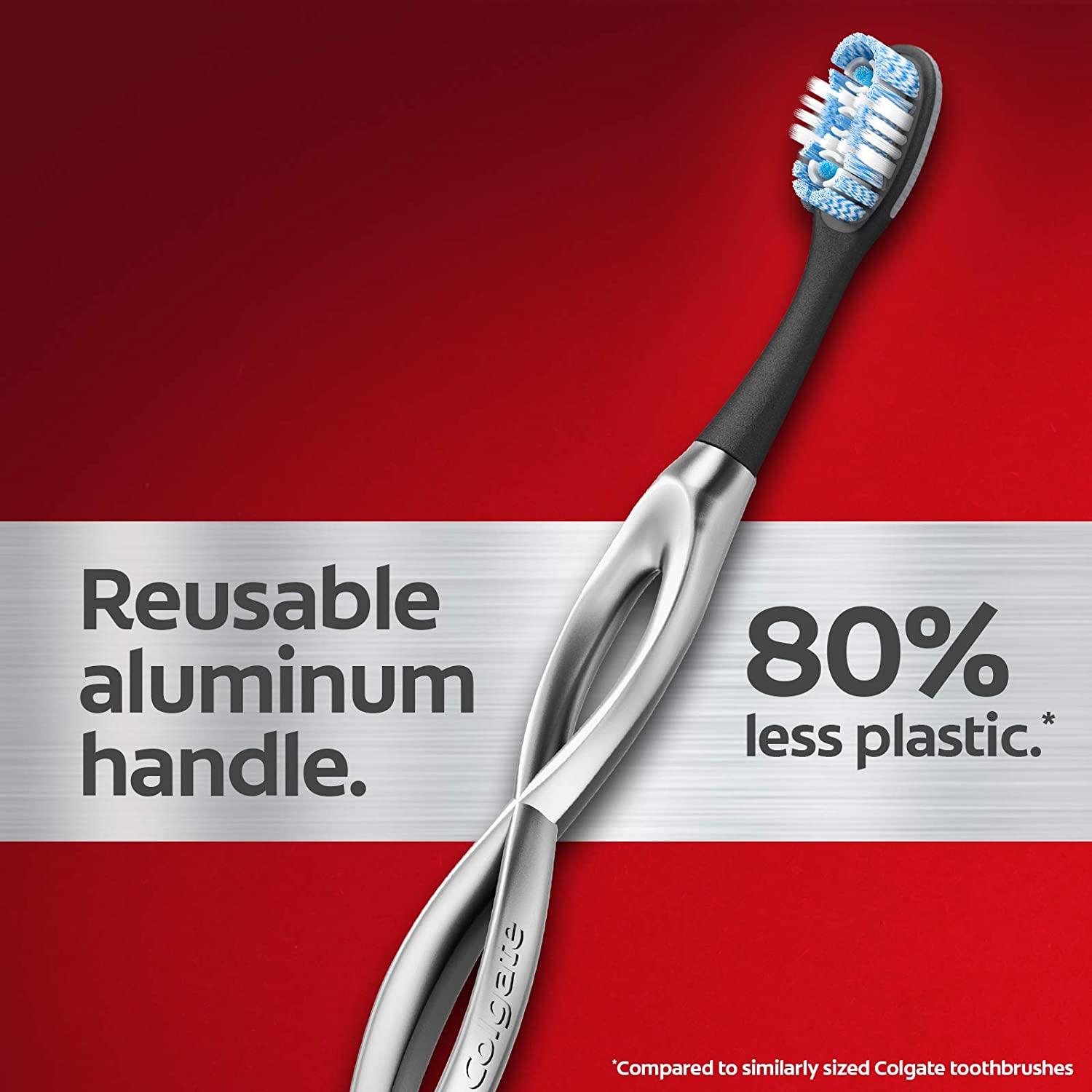 Colgate Keep Manual Toothbrush Whitening Starter Kit - Silver 1 count ...