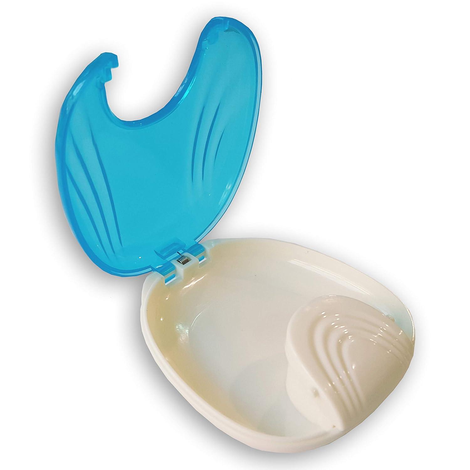 Blue Aligner and Retainer Case - Secure Storage for Dental Devices ...