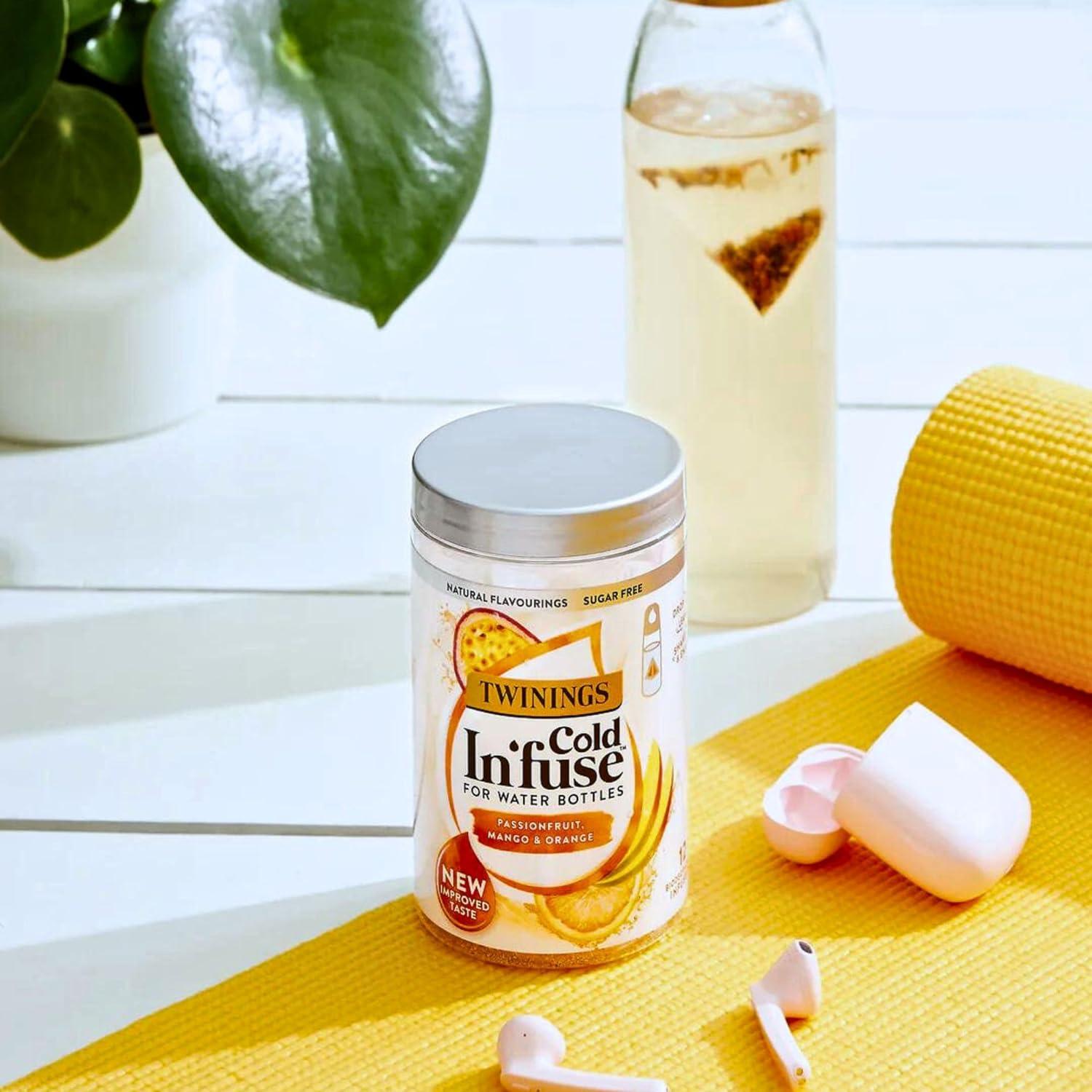 Twinings Cold Infuse Tea Jars Set - Blueberry Blackcurrant, Rose ...