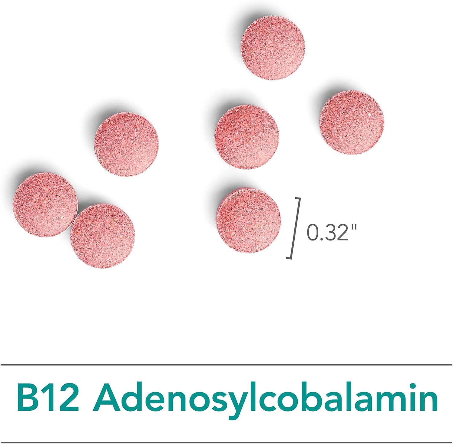 Nutricology B12 Adenosylcobalamin Vegetarian Lozenges - 60 Count | Buy ...