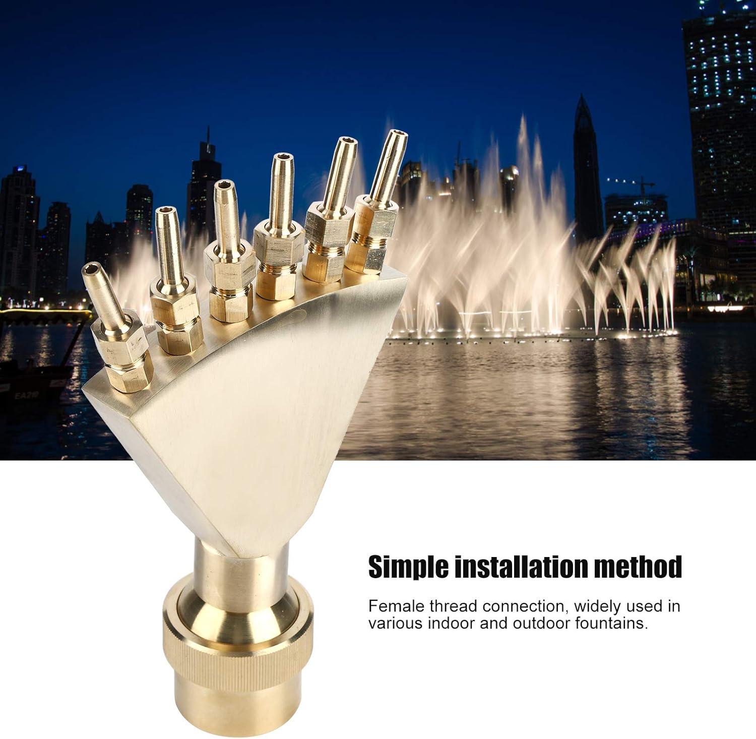 Swimming Pool Fountain Nozzle 1.5 DN40 | Adjustable Water Spray Head ...