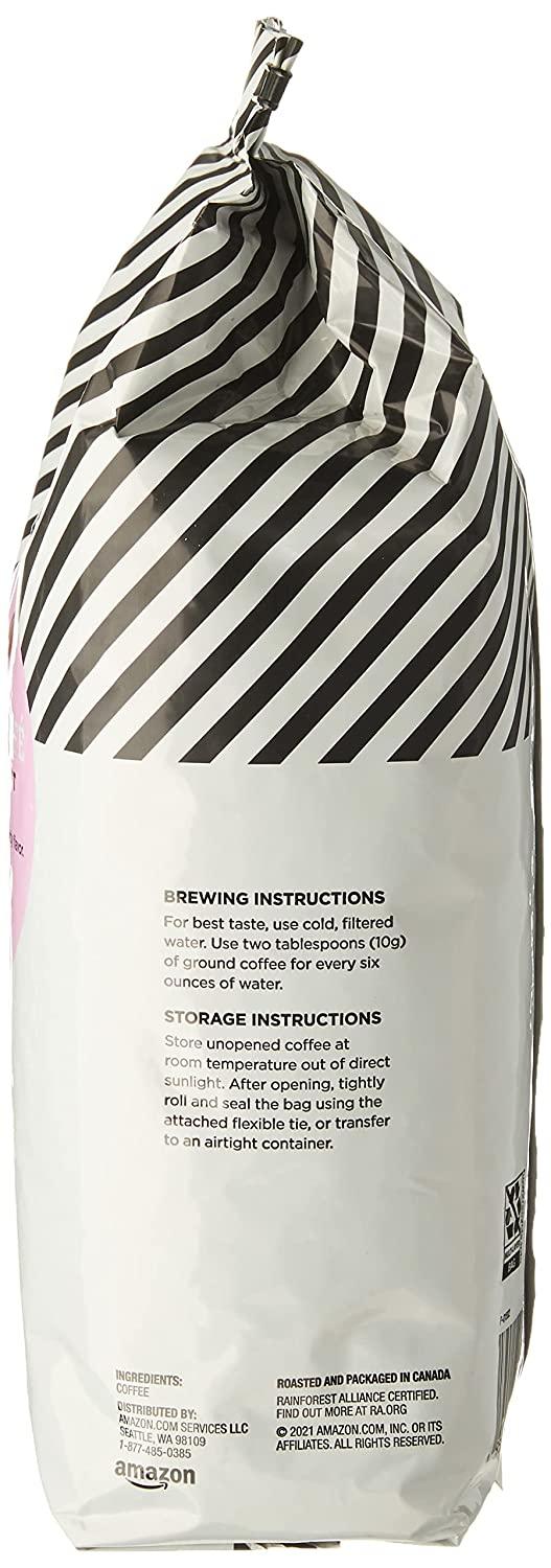 AmazonFresh Donut Cafe Whole Bean Coffee - Medium Roast - 32 Ounce ...