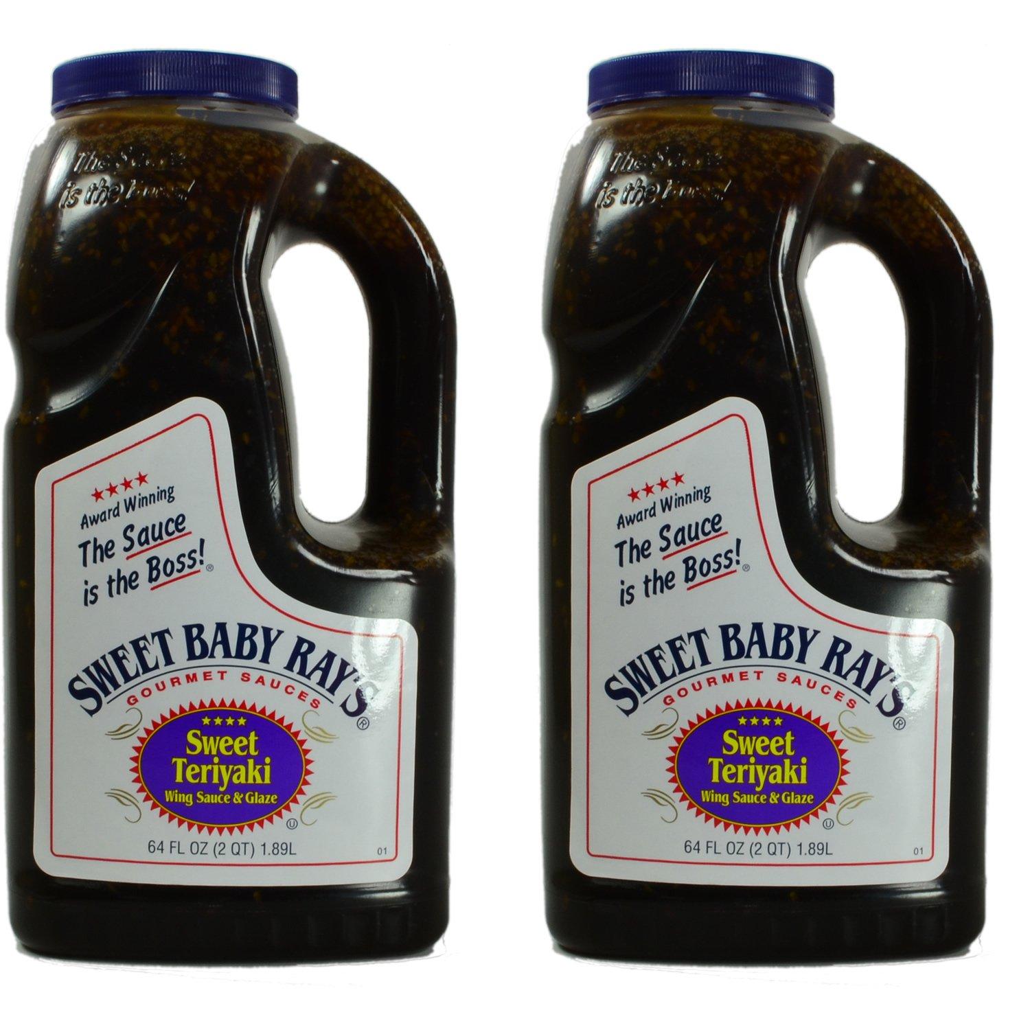 Sweet Baby Ray's Sweet Teriyaki Wing Sauce & Glaze 64 Oz. - 2-Pack ...