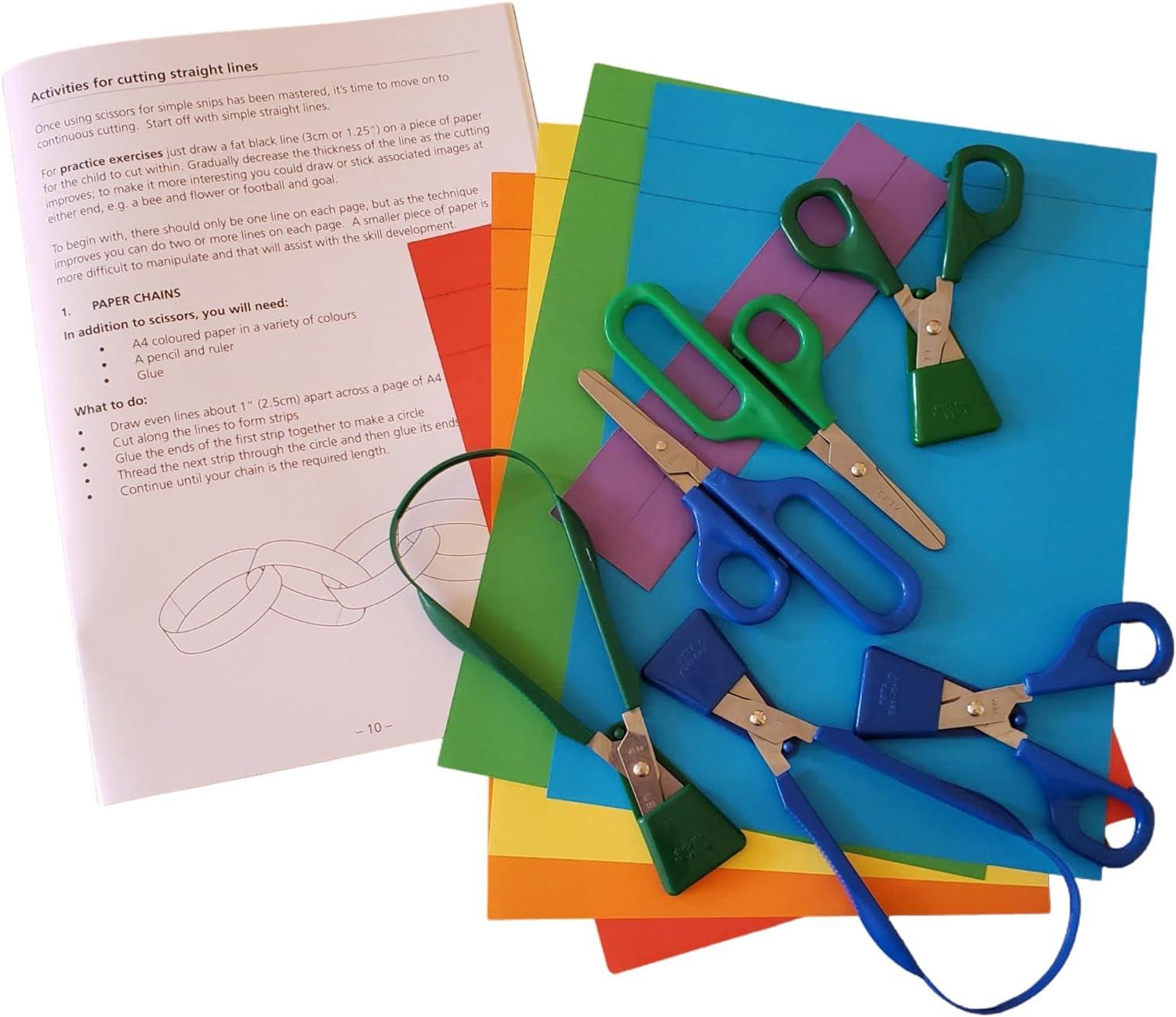 Peta Easi-Grip Left Hand Scissor (45mm) - Ideal for Children, Elderly ...