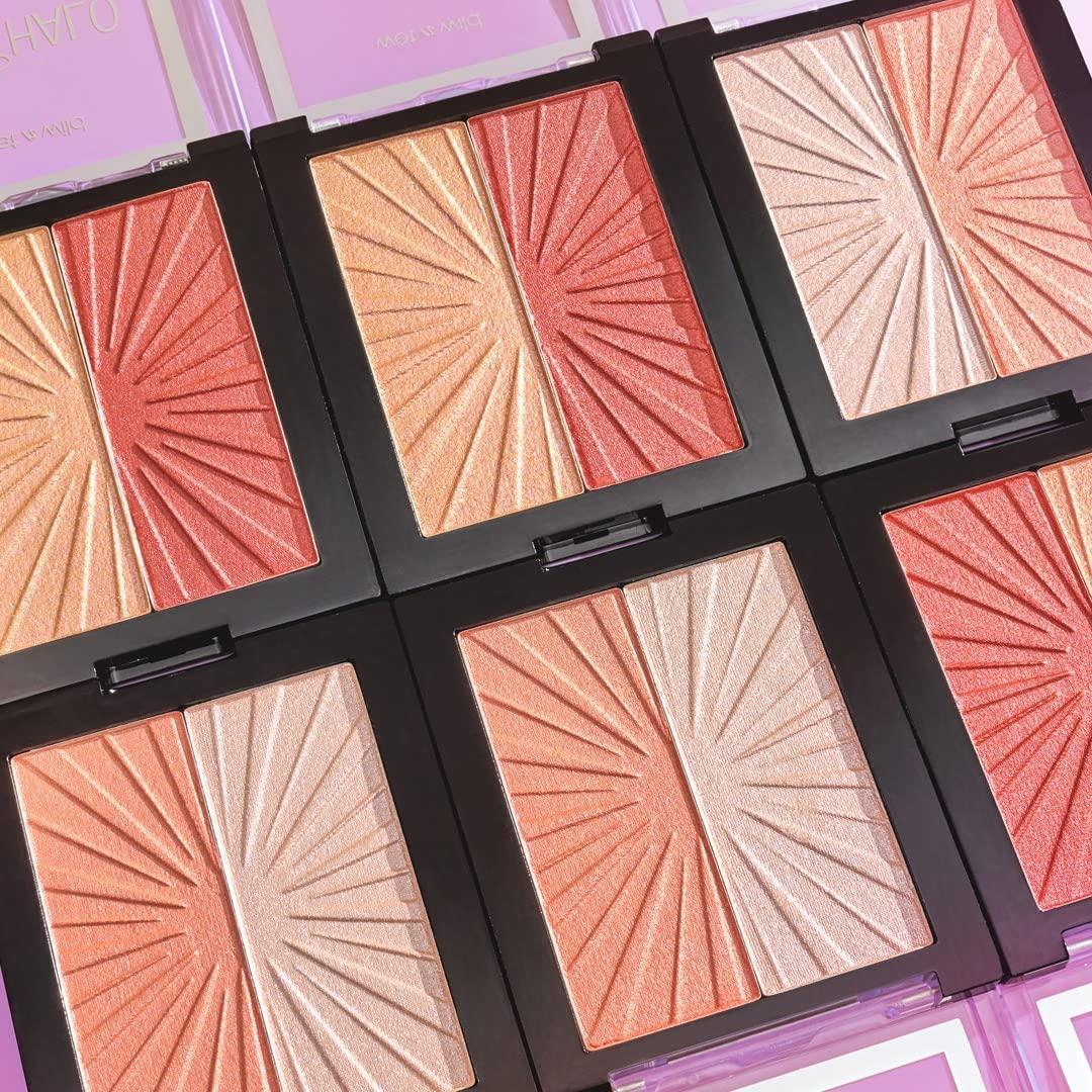wet n wild MegaGlo Blushlighter Highlighter Duo - Shimmer Metallic ...