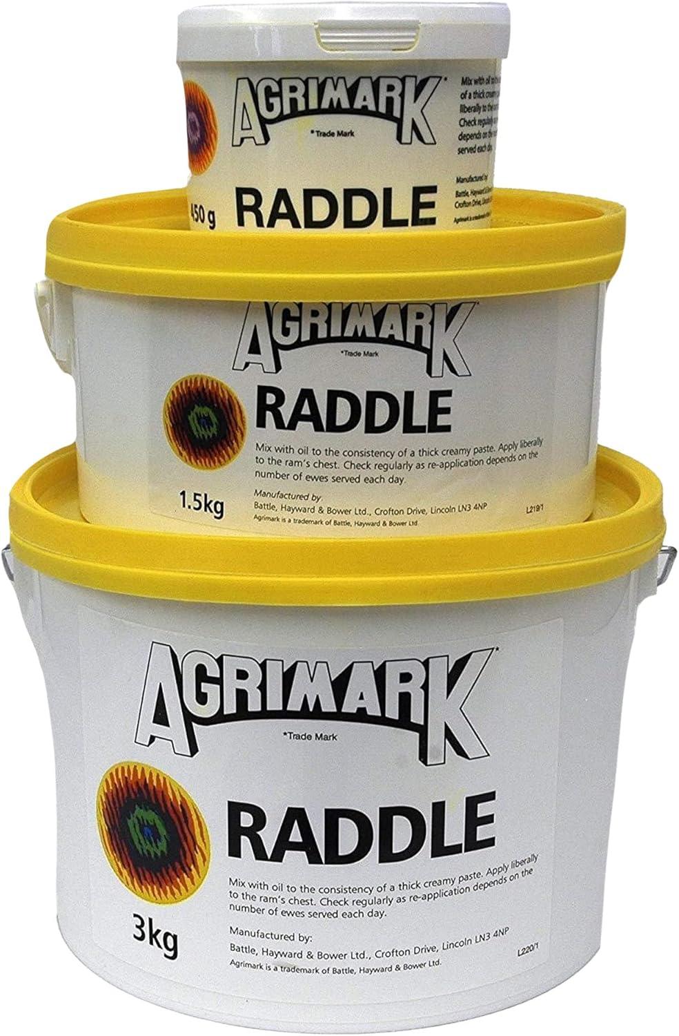 Agrimark Sheep Colouring Powder - Raddle Yellow 450G | Buy Now with ...