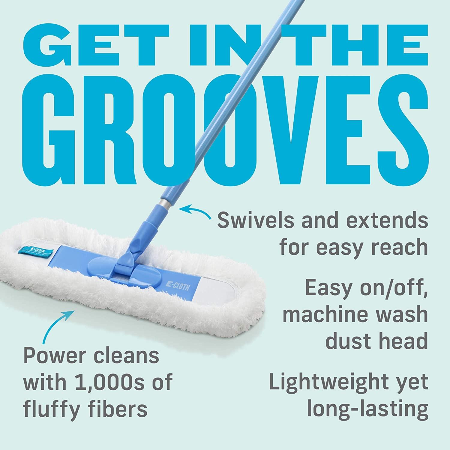 Eco-Friendly E-Cloth Flexi-Edge Duster - Reusable Floor & Wall Mop for ...