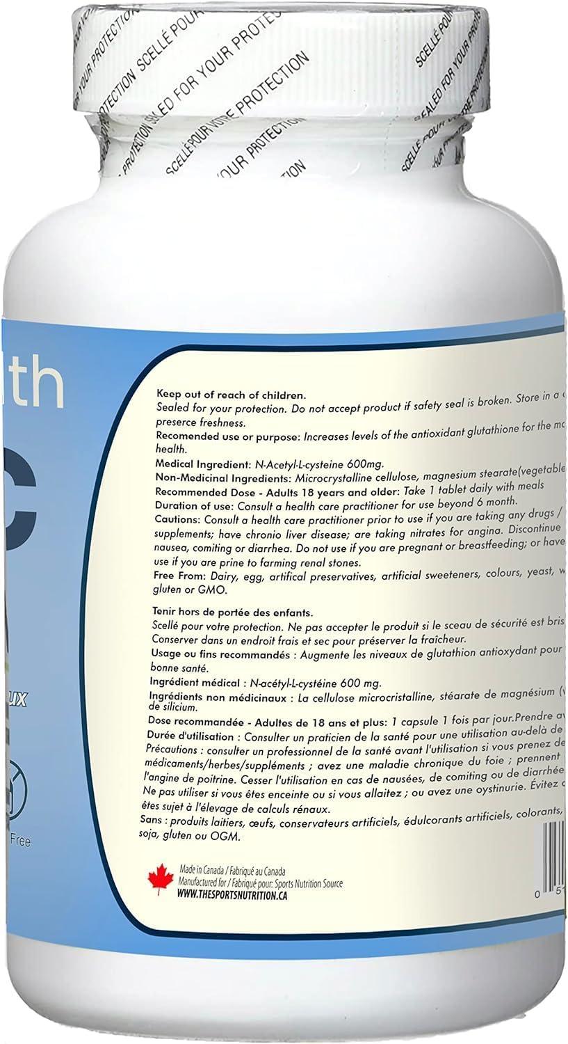 SNS Health NAC 600mg 60 Capsules | Buy Now with Express International ...