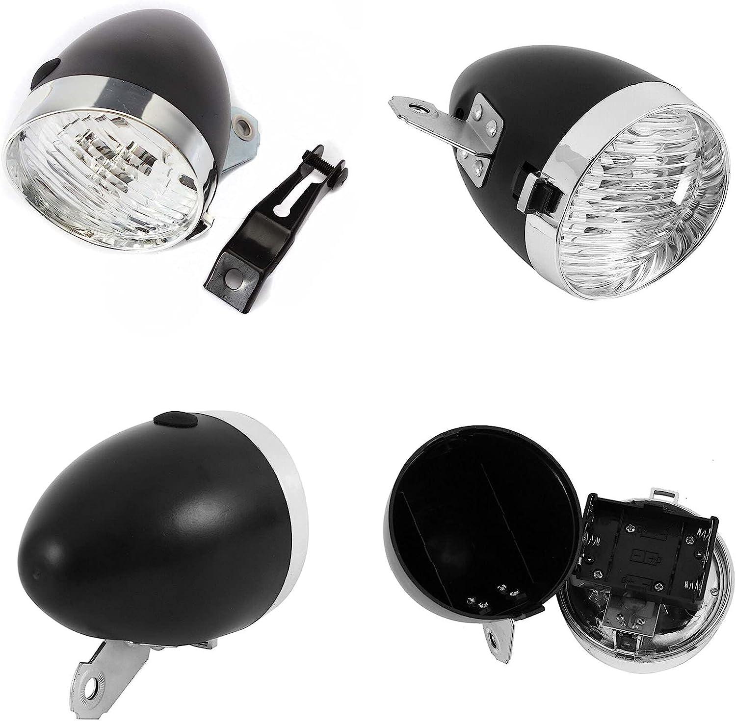 KANG Retro Bike Headlight - Vintage Front and Rear Lights for Night ...