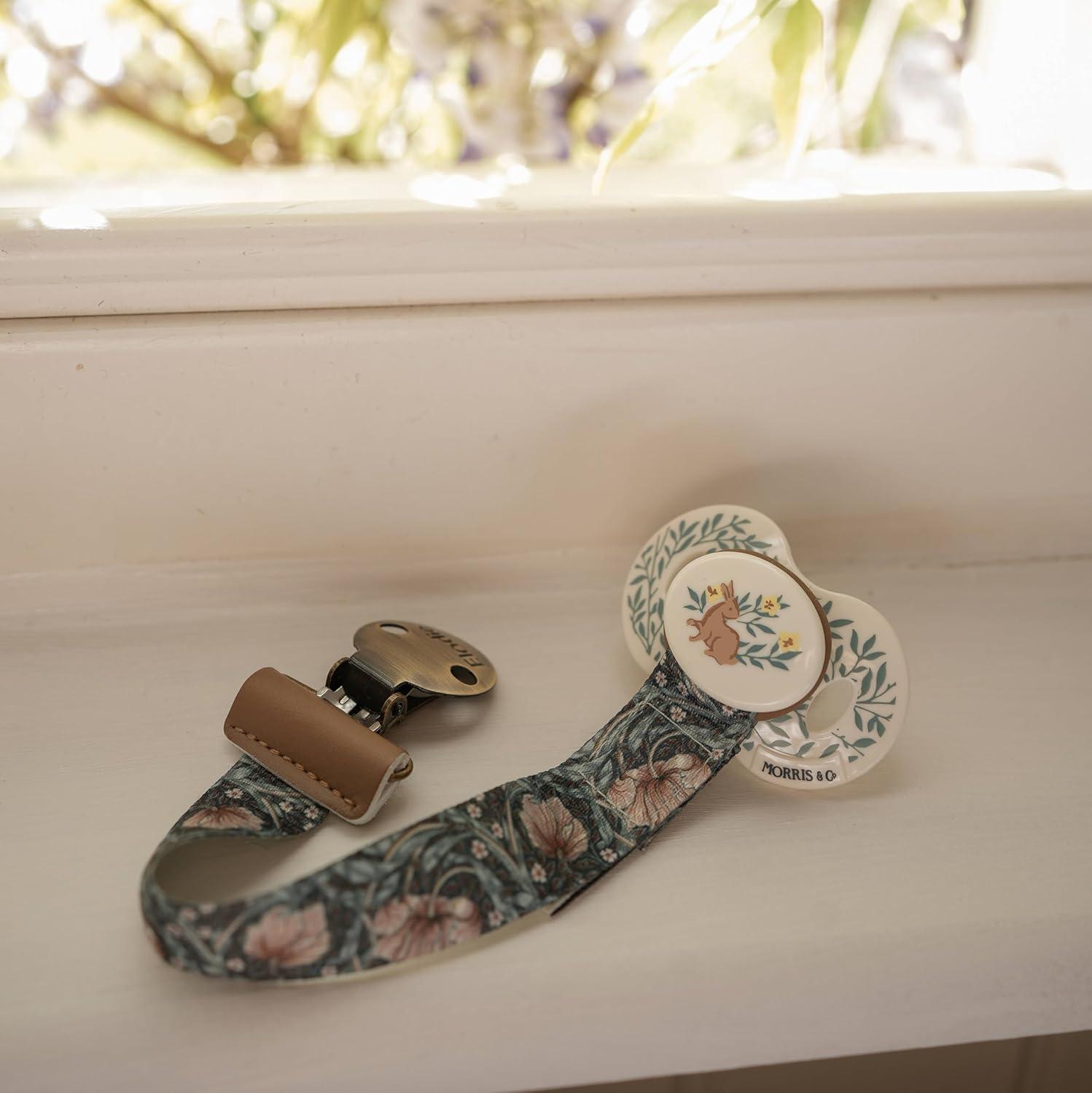 Elodie Details Pacifier & Clip Set - Fabric & Stainless Steel for Boys ...