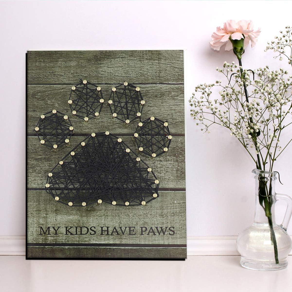 Sea-Turtle String Art Kit for Adults - 3D DIY Nails String Art Board ...