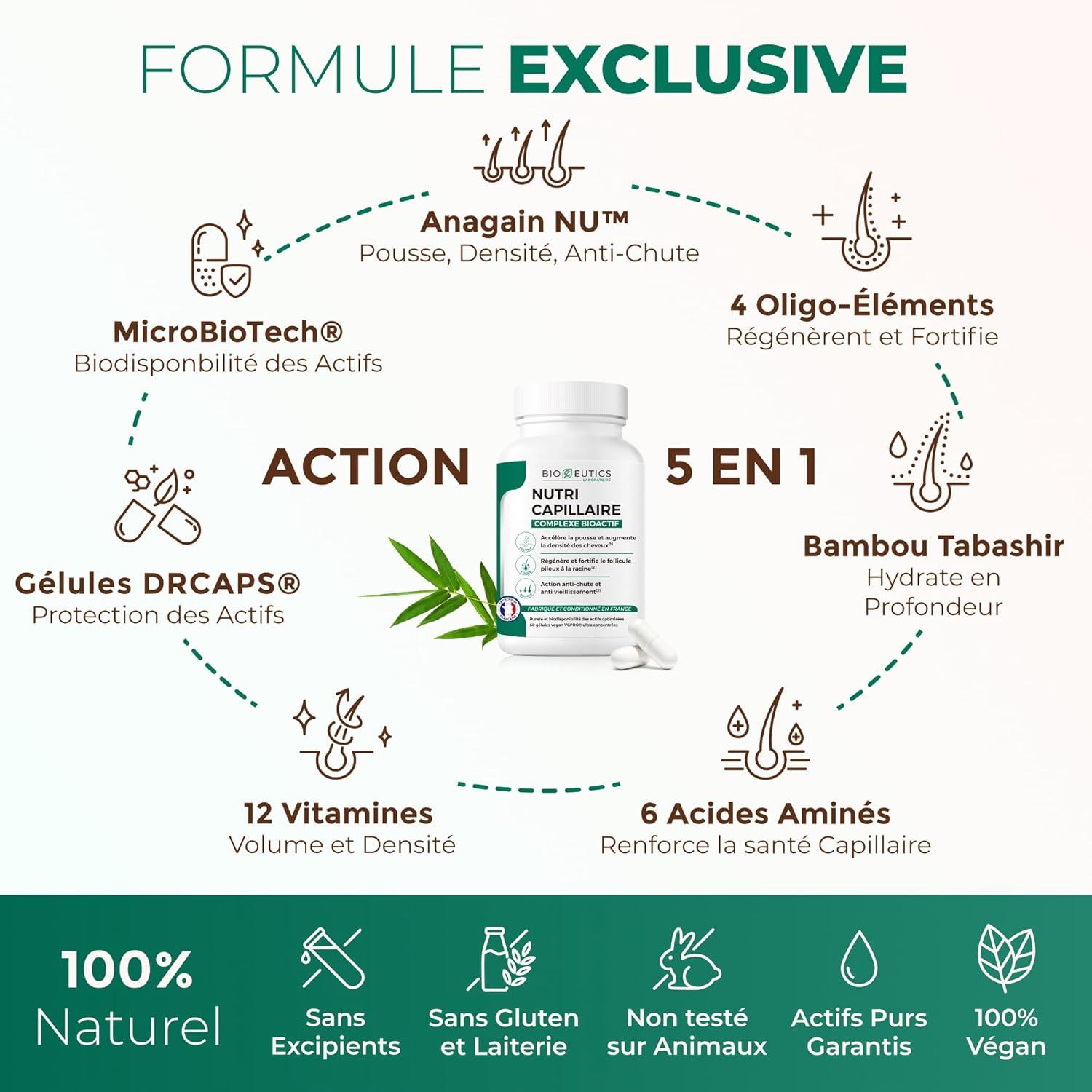 BioCeutics Hair Food Supplement Bioceutics - Growth Growth Anti Loss ...