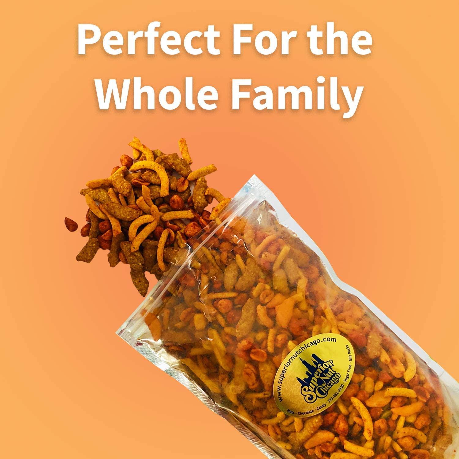 Santa Fe Trail Mix - Spicy Mix with Hot Peanuts, Cajun Corn Sticks ...