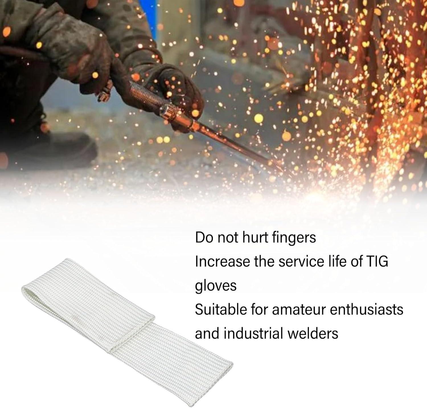 TIG Gloves Finger Protector - XL Thermal Insulation for Welding ...