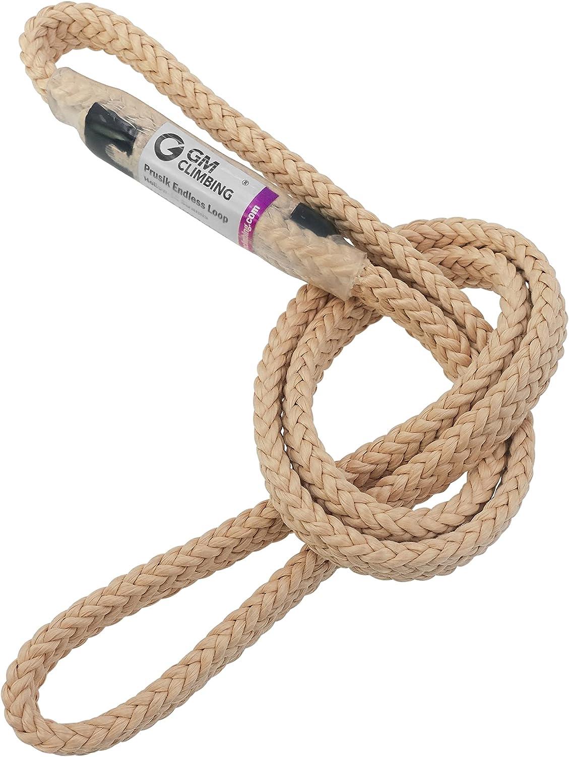 GM CLIMBING 6.8mm Endless Prusik Loop 15-inch - 100% Technora - Heat ...
