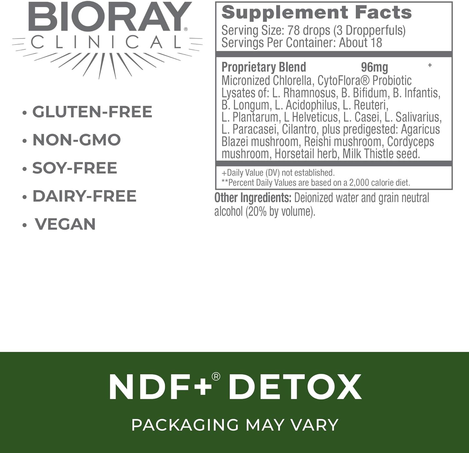 Bioray NDF Plus Gentle Heavy Metal Detox 1 fl oz | Powerful Detox ...