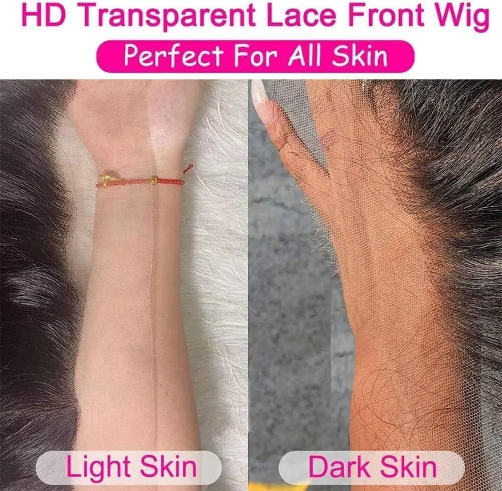 Bele 13x6 HD Lace Front Wig 32inch Brazilian Virgin Human Hair for ...