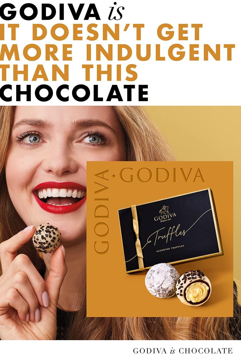 Godiva Patisserie Dessert Truffle Flight Assorted Chocolate Gift Box ...