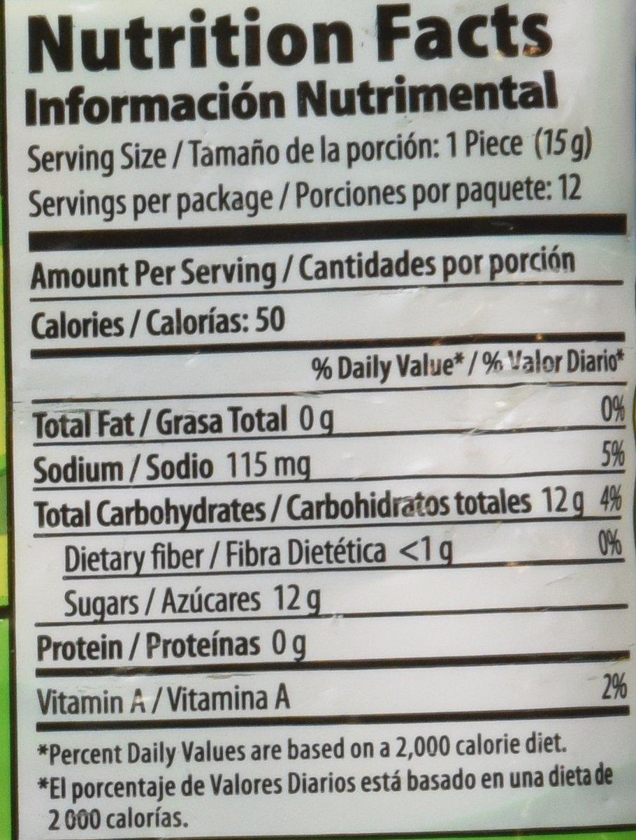 Mini Pelon Pelo Rico Tamarind Push up Candy 12-Count 6.3oz Bag ...