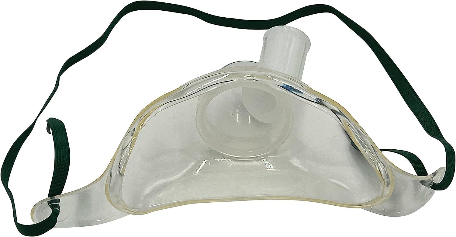 Adult Oxygen Tracheostomy Collar Mask - 1pk with Swivel Connector ...