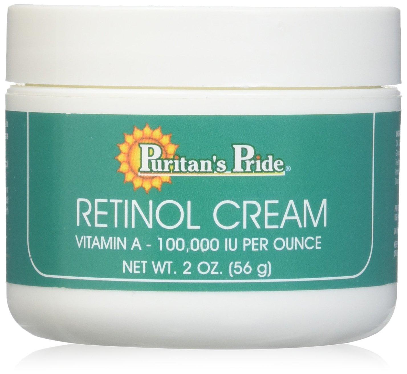 Retinol Cream 2 oz - High Potency Vitamin A 100,000 IU - Set of 3 Jars ...