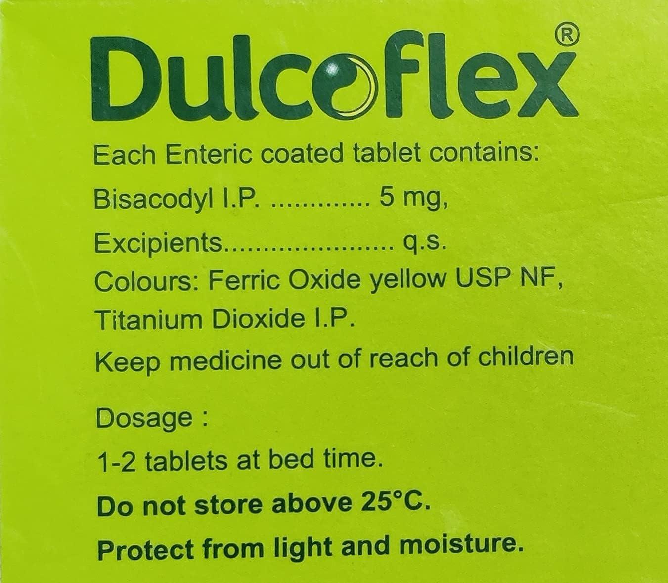 Exportmart Dulcoflex Dulcolax (450 Tablets) Gentle Overnight Relief ...