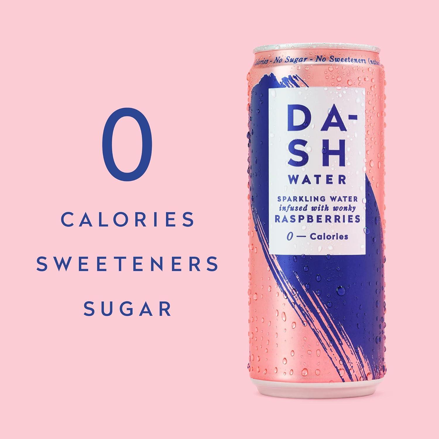 Dash Water Mixed Pack - 16 x Flavoured Sparkling Spring Water ...