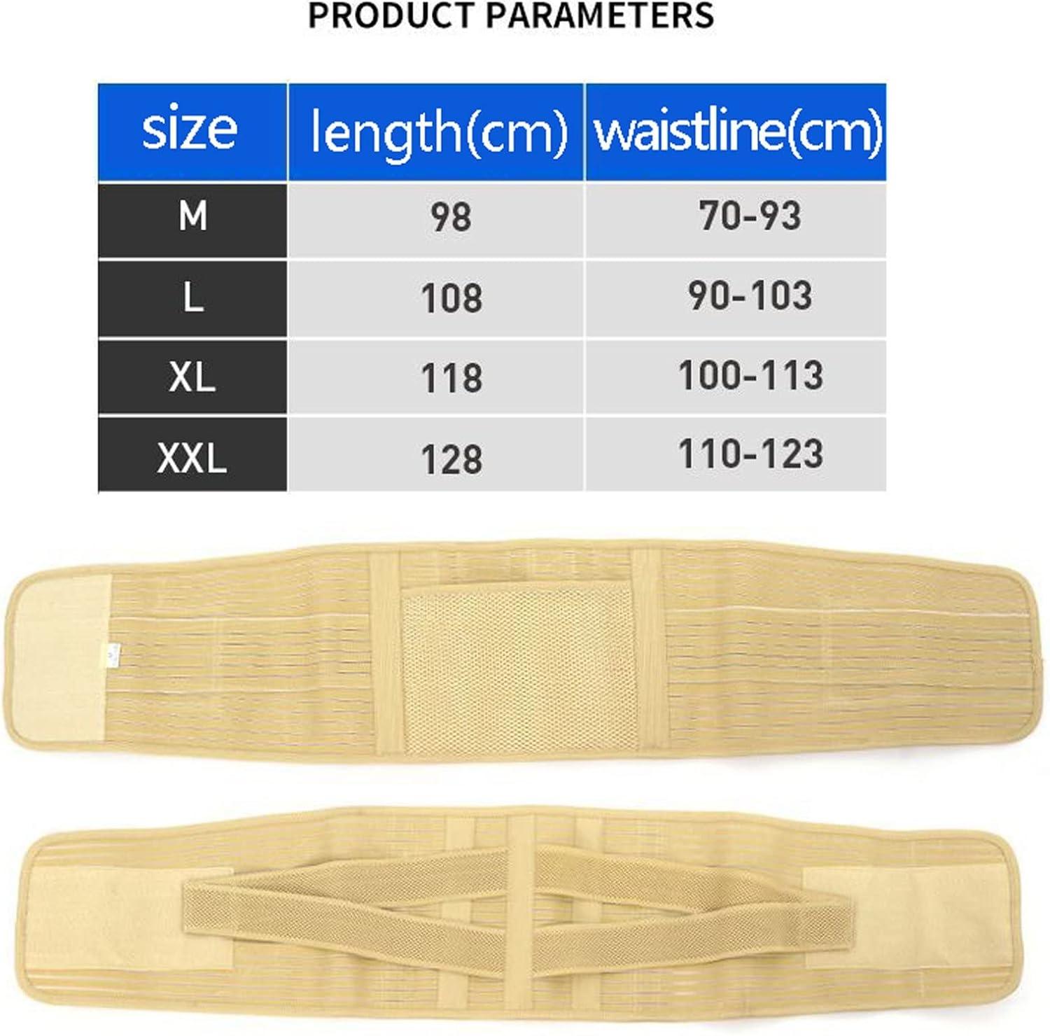 Breathable Back Bandage for Men & Women | Lumbar Support Belt for ...