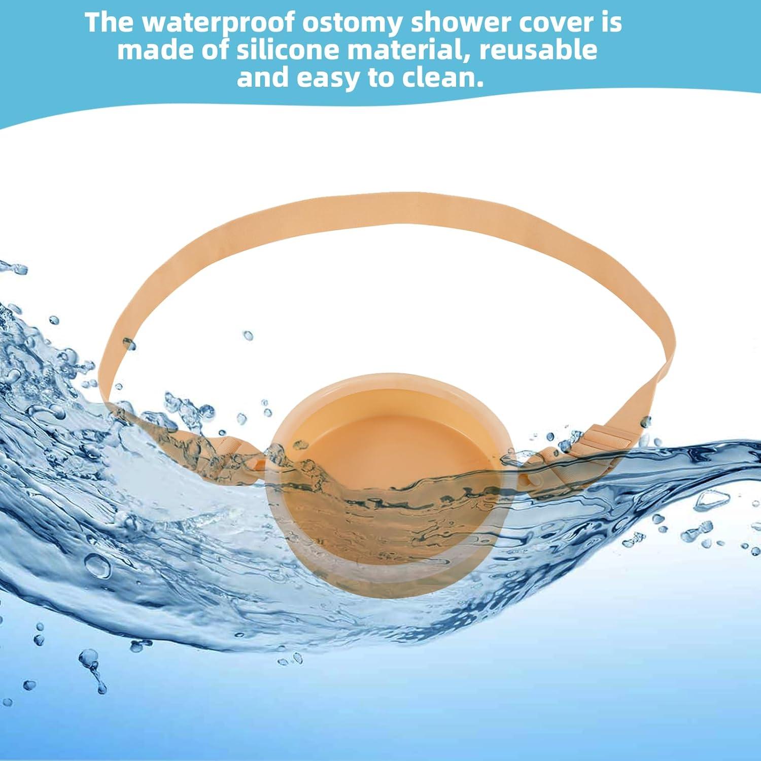 Ostomy Shower Cover - Waterproof Bath Protector for Colostomy ...