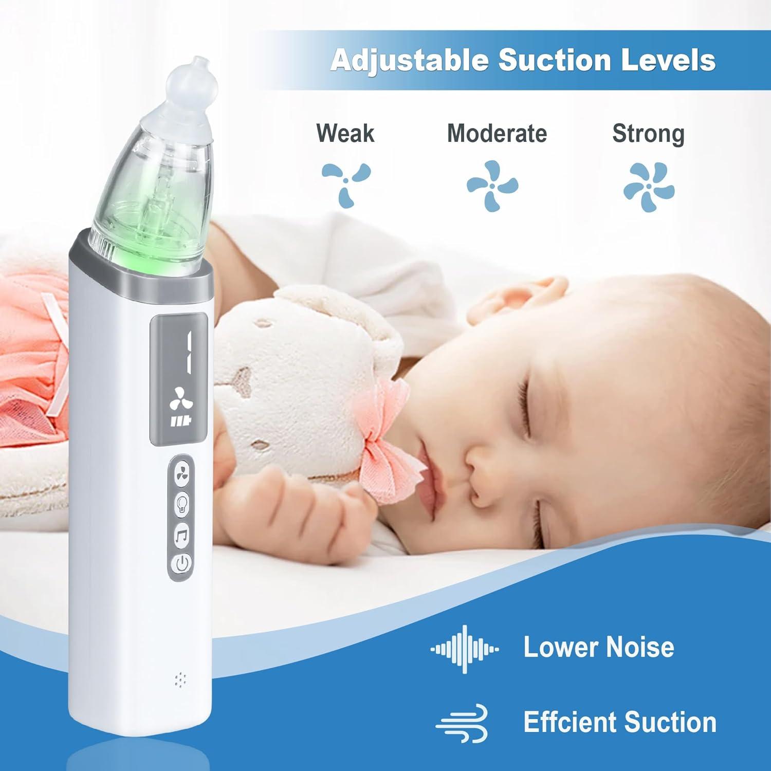 TopQuaFocus Nasal Aspirator for Adults & Babies - Effective Nose Sucker ...