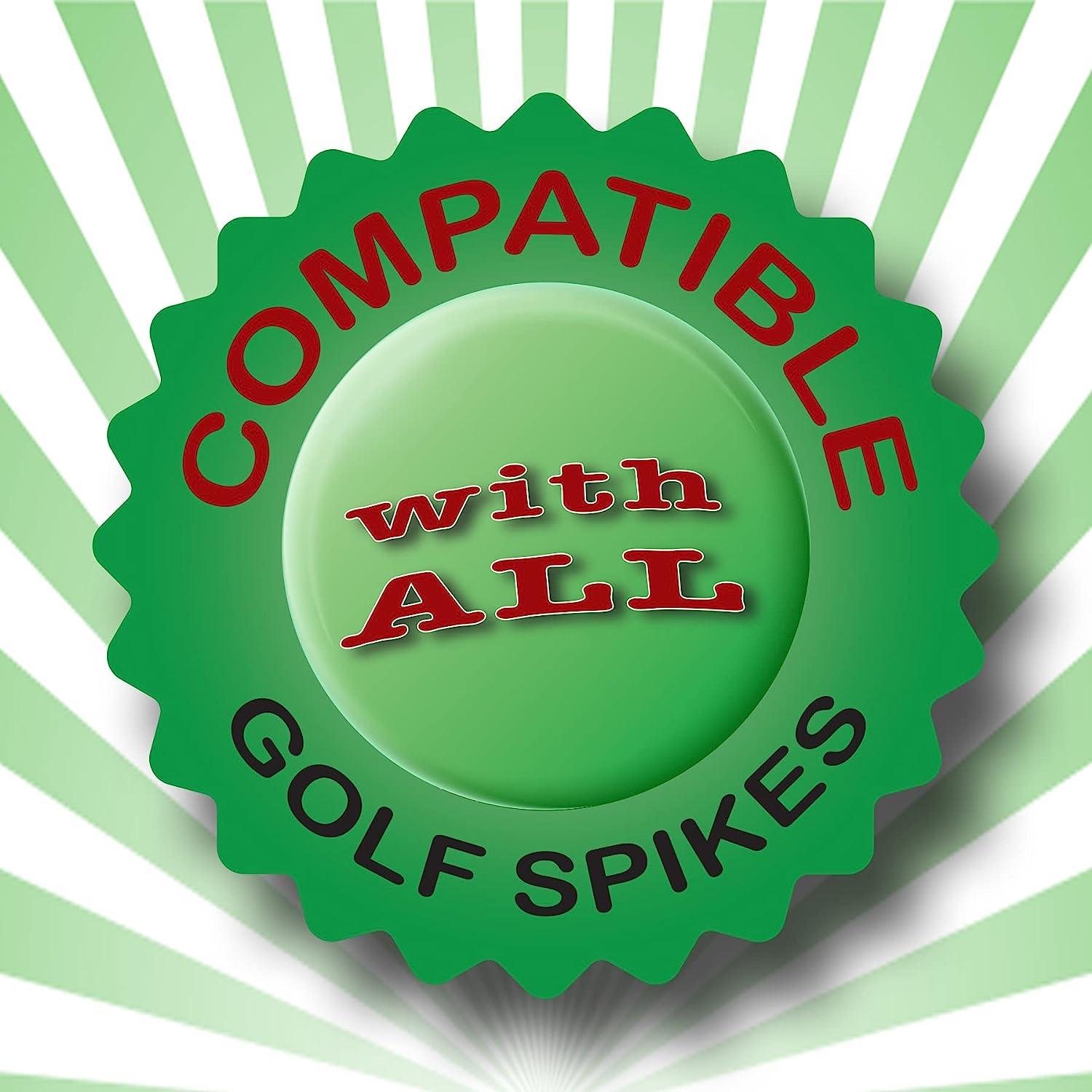 SOFTSPIKES Multi-Wrench Kit Green - Golf Shoe Spikes Replacement Tool ...