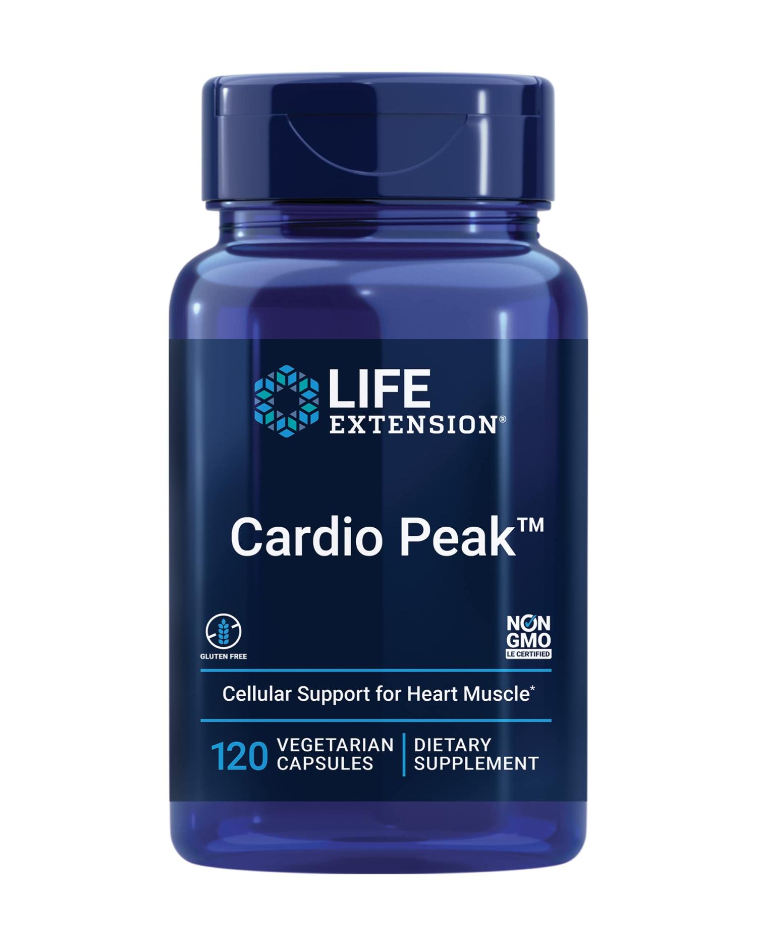 Life Extension Cardio Peak - Hawthorn Extract (Leaf, Flower, Stem ...