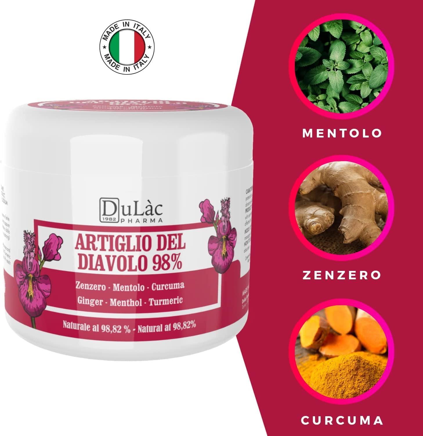 Dulc Pharma Devil's Claw Gel 98% Maximum Strength 16.9 Fl oz | Made in ...