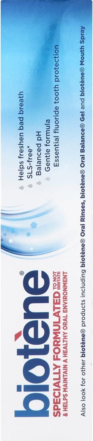 Biotene Fluoride Toothpaste - Gentle Formula, Original Fresh Mint, 4 ...