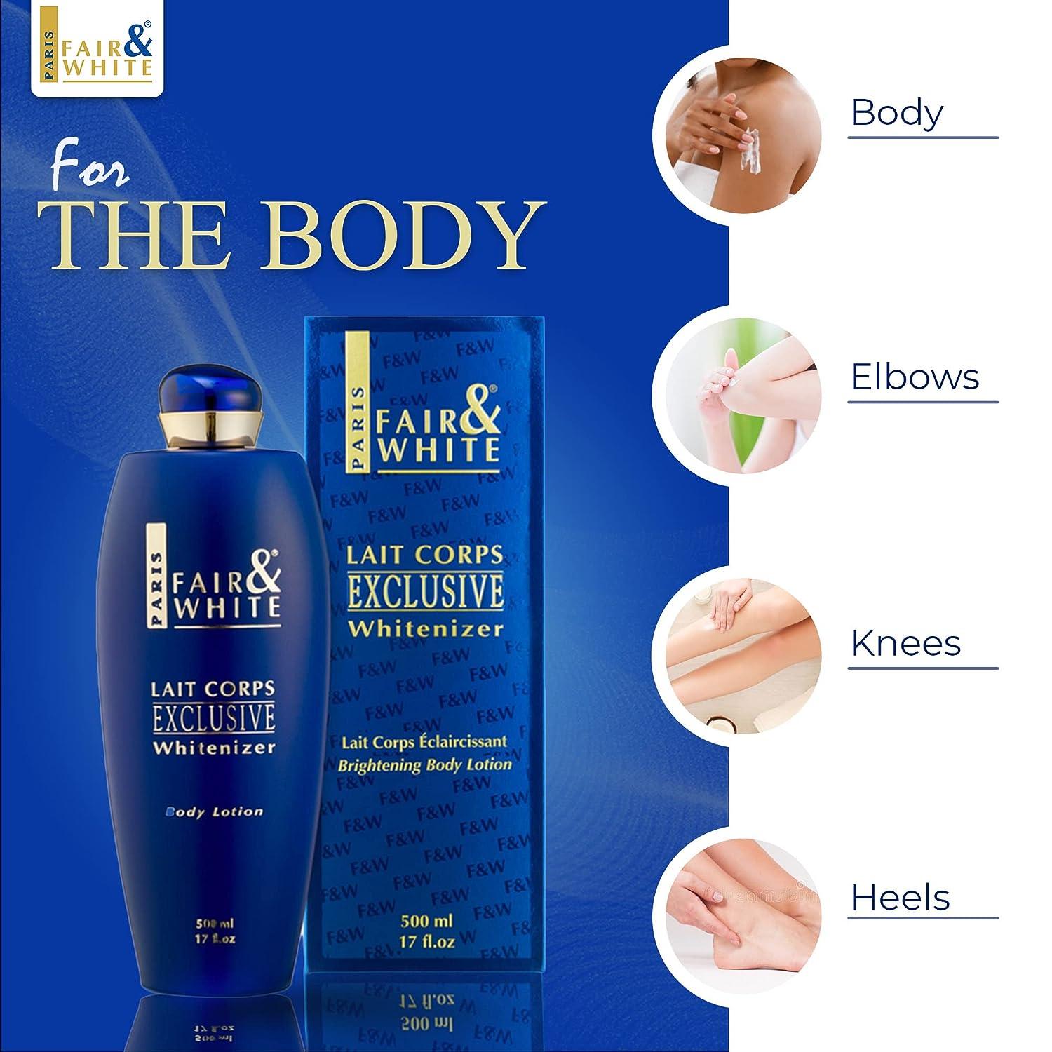FAIR & WHITE Exclusive Whitenizer Body Lotion - 17 Fl oz / 500 ml | Buy ...