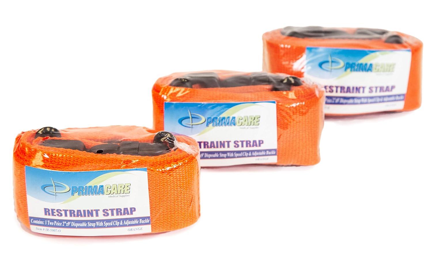 Primacare Restraint Straps with Speed Clip Orange | Buy Now with ...