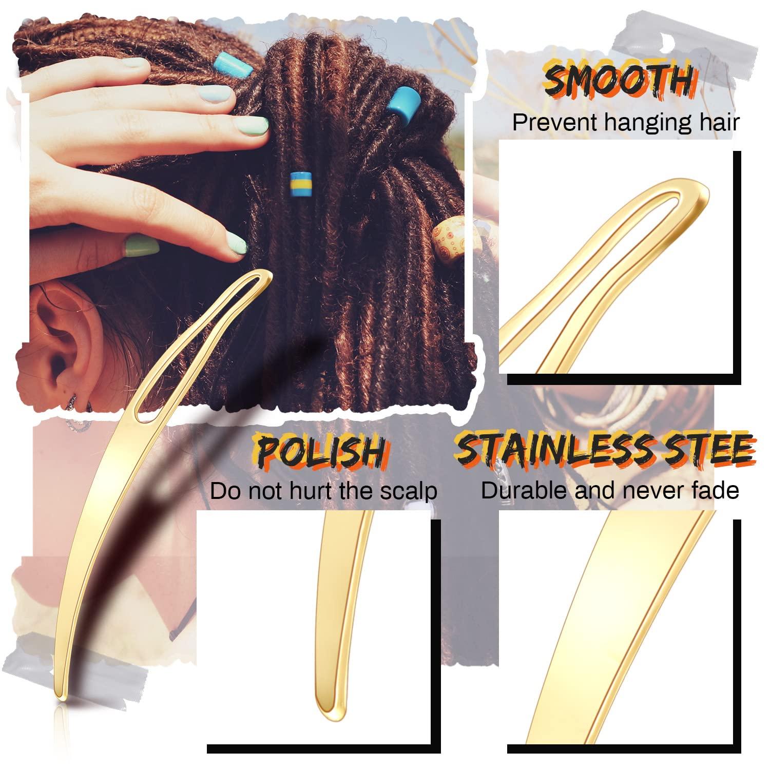 12 Pieces Interlocking Tool Dreadlocks Kit - Easyloc Hair Sisterlock ...