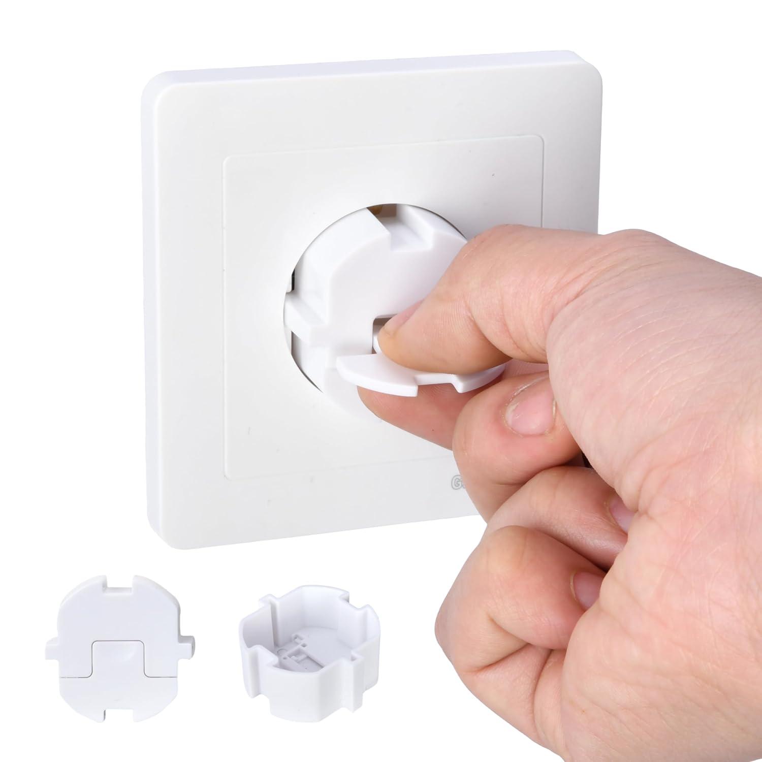 Socket Protection Lid for Schuko Type F Sockets Dust & Splash Resistant ...