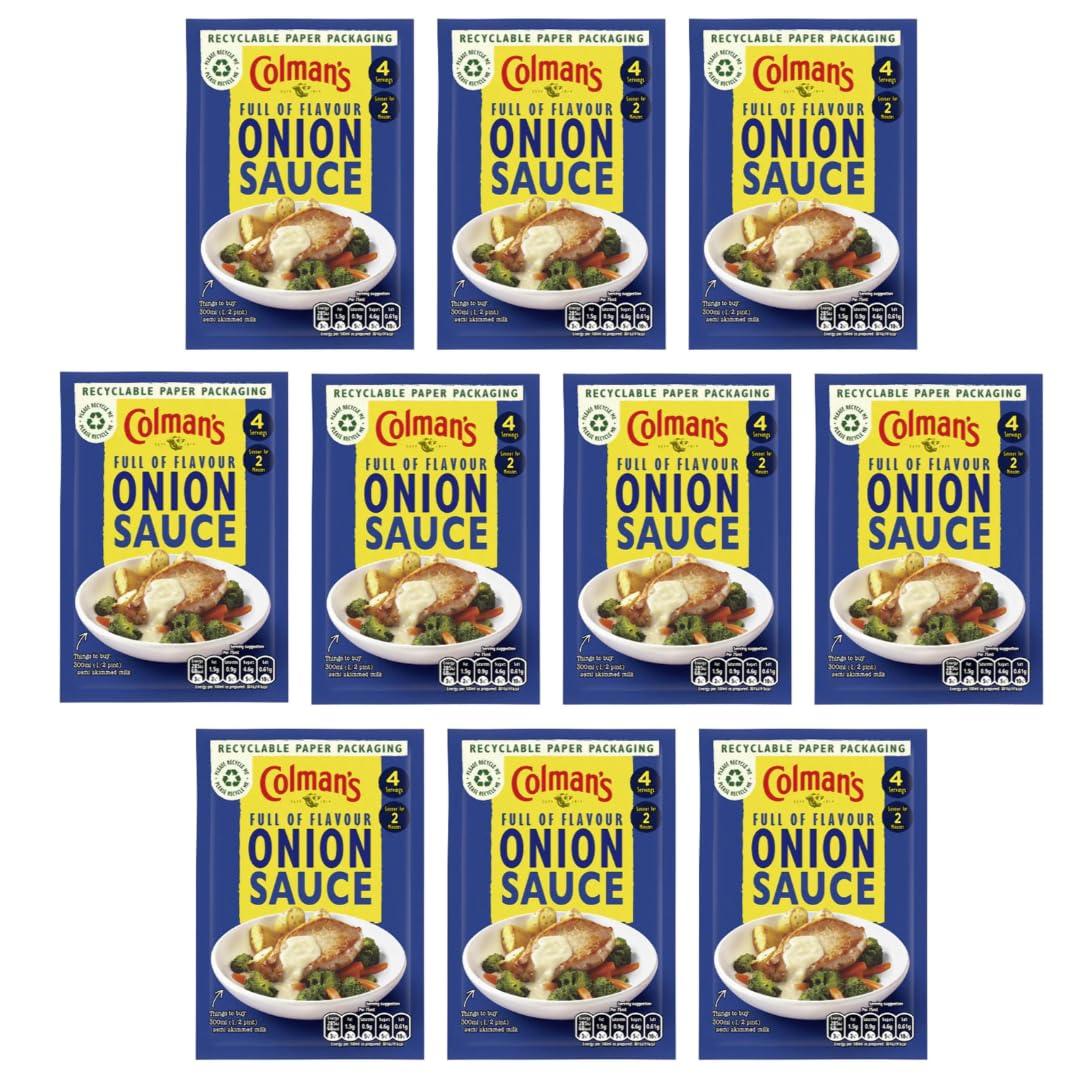 Colmans sauce packet mixes (10x35g Onion Sauce) | Buy Now with Express ...