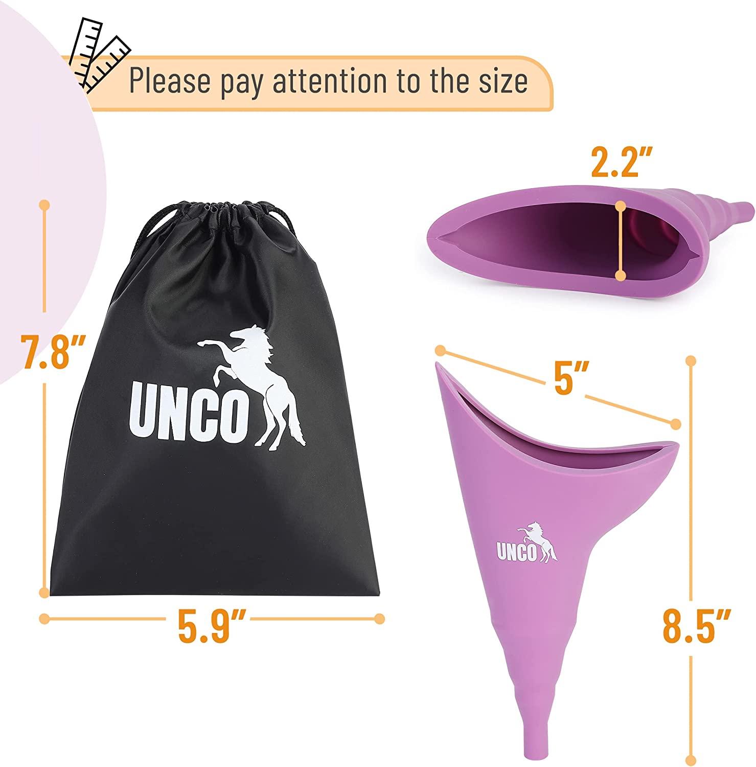 Portable Purple Female Urination Device - Women's Pee Funnel for Easy ...
