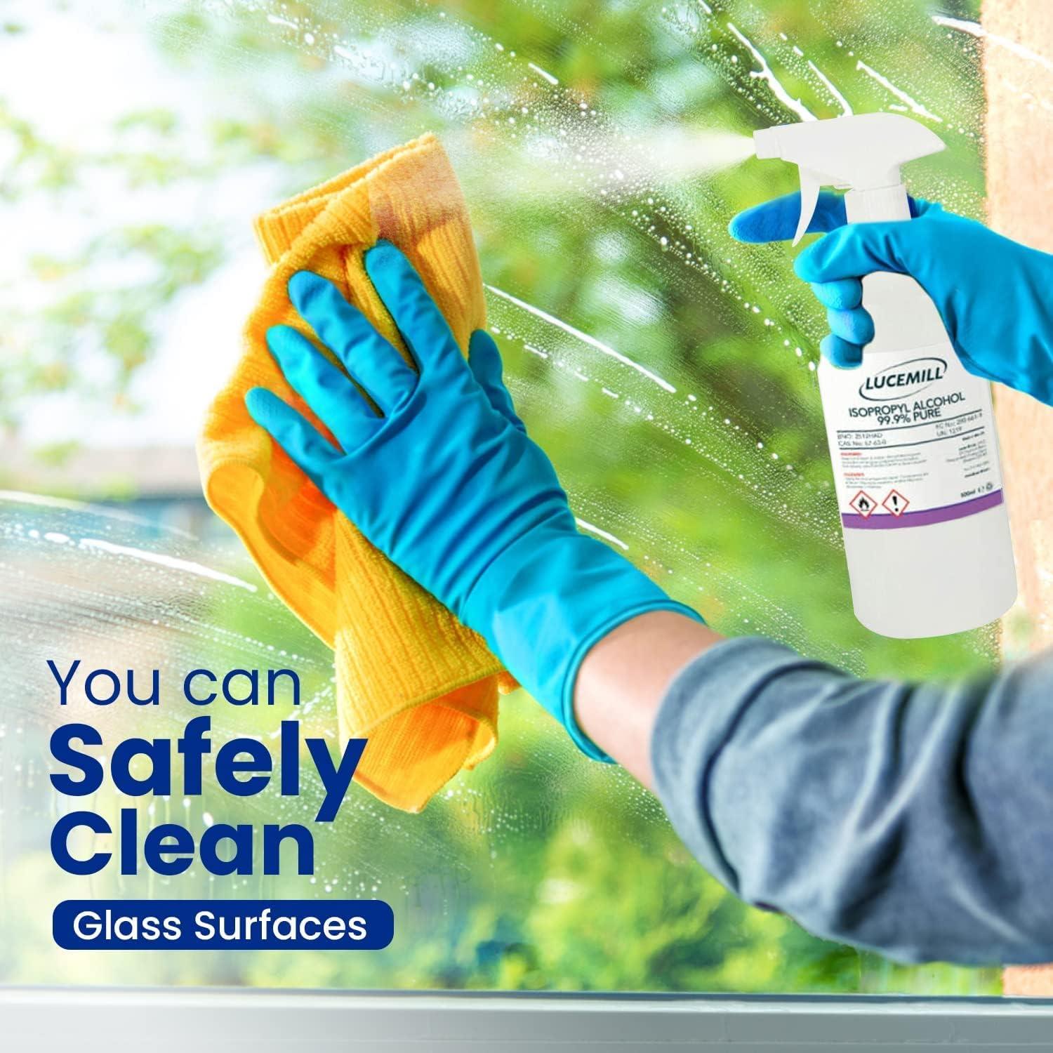 (2 Pack) of 500ml Isopropyl Alcohol 99.9% Pure IPA Trigger Spray ...