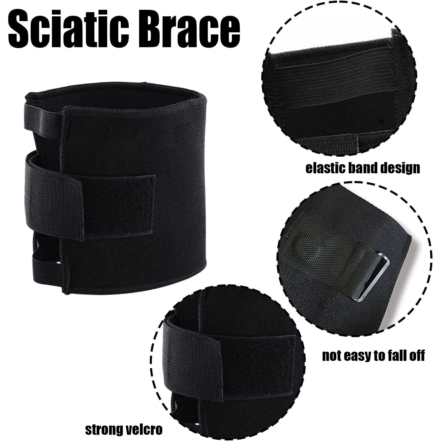 EXSANLIEAY Be Active Plus Sciatic Brace - Sciatica Relief Knee Braces ...