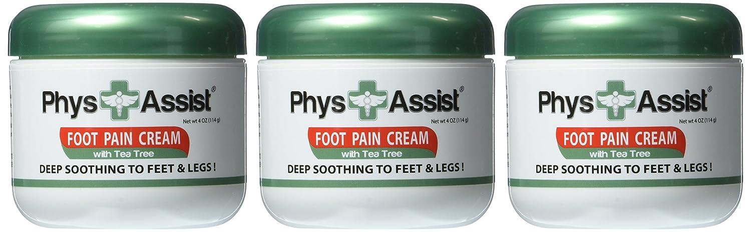 PhysAssist Foot Pain Cream - 3-pack of 4 oz Jars | Soothing Relief for Feet and Legs | Buy Now ...