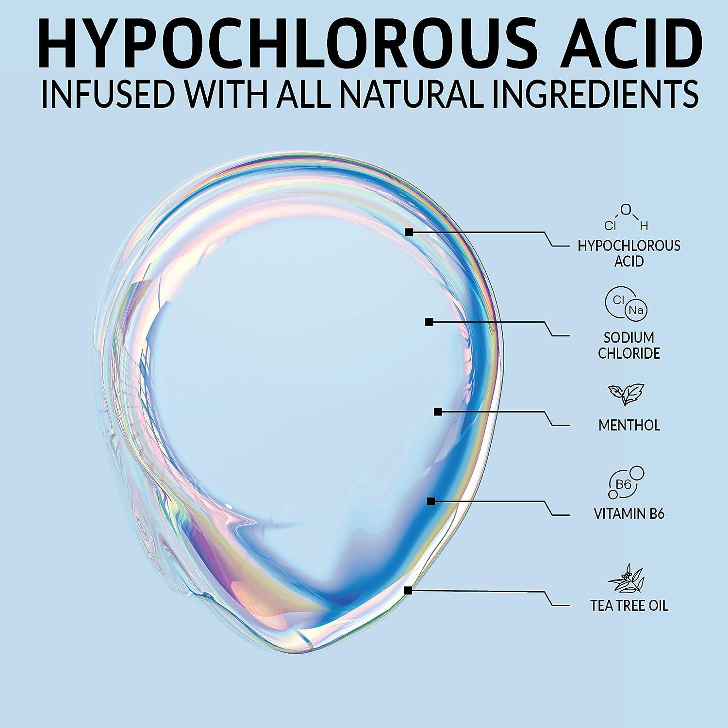 Hypochlorous Acid Eyelid Cleanser Spray 0.02% - Stye & Blepharitis ...