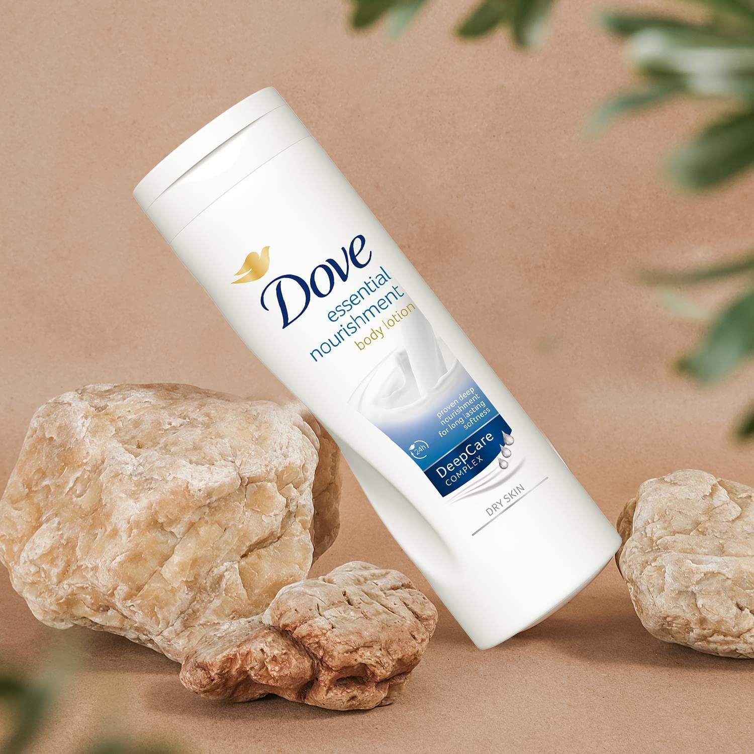 Dove Essential Nourishment Body Lotion 250ml - Pack of 3 | Moisturizing ...