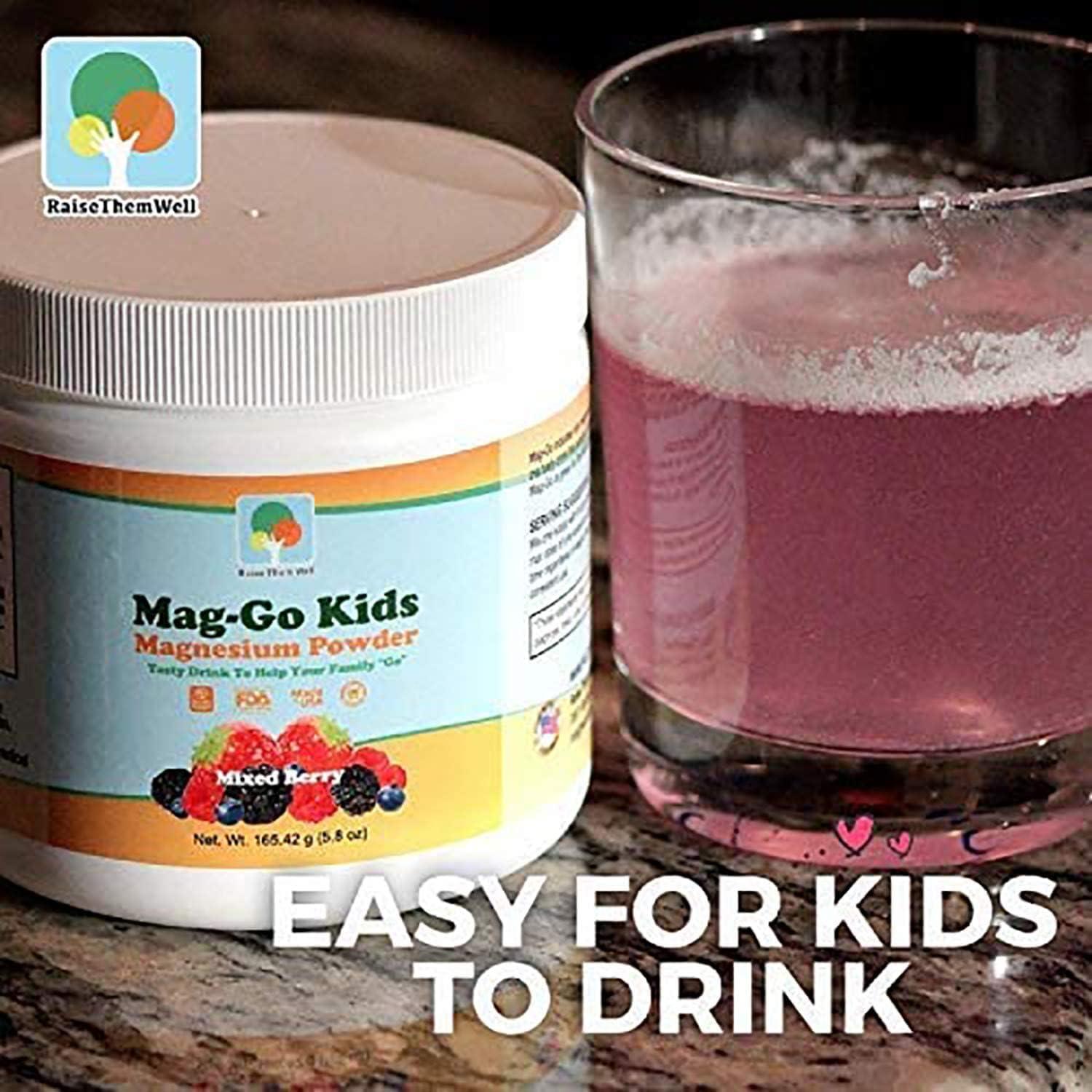 Kids Constipation Relief | Unflavored Magnesium | Safe for Kids | 90 ...