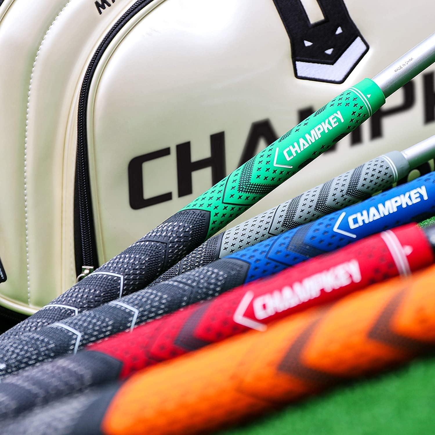 CHAMPKEY Golf Grips 13 Pack | All Weather Control | High Feedback ...